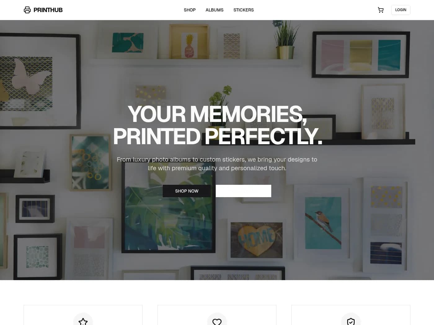 PrintHub Online Store