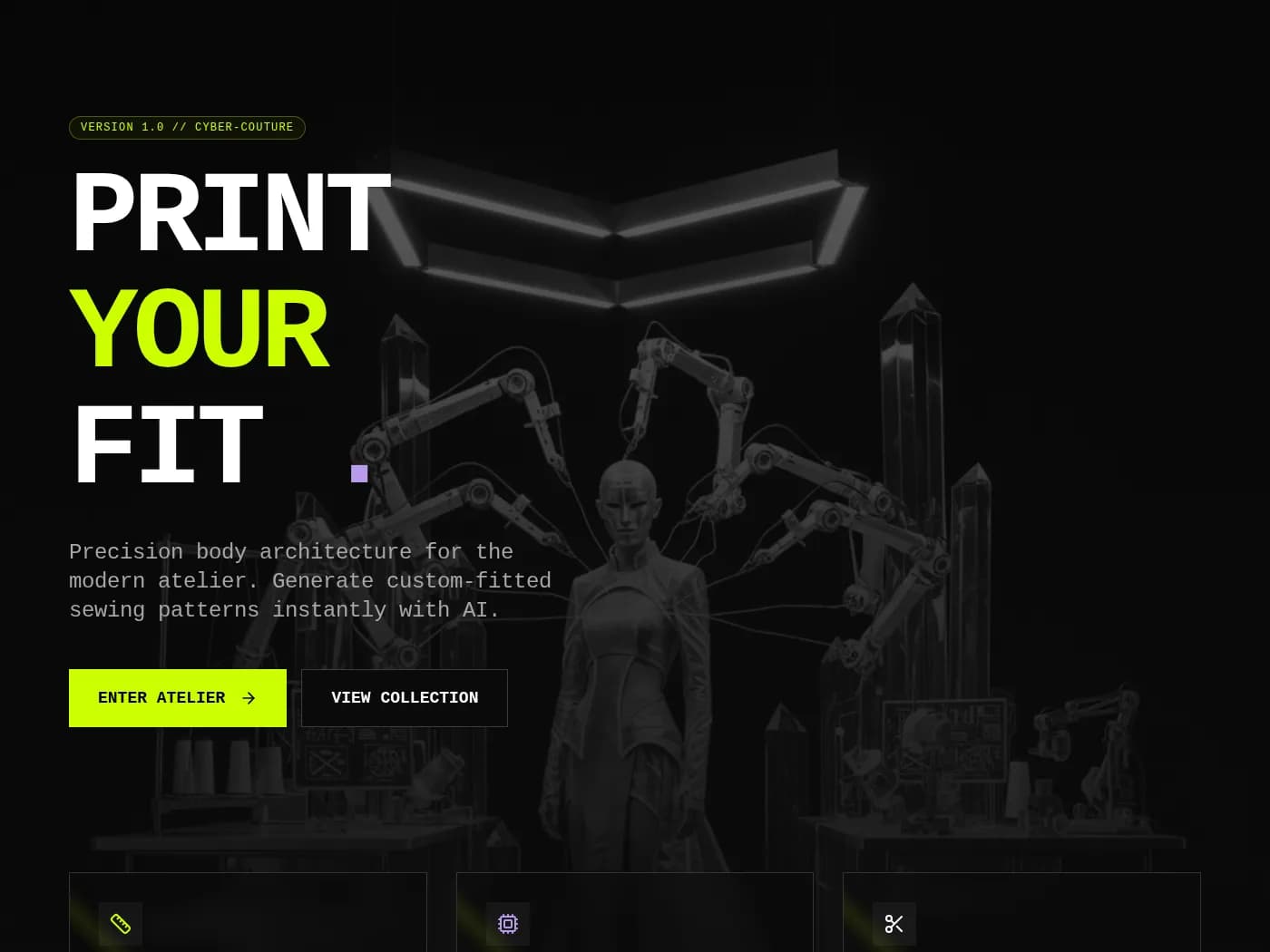 Print Your Fit Web App