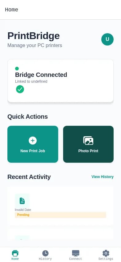 PrintBridge Connect