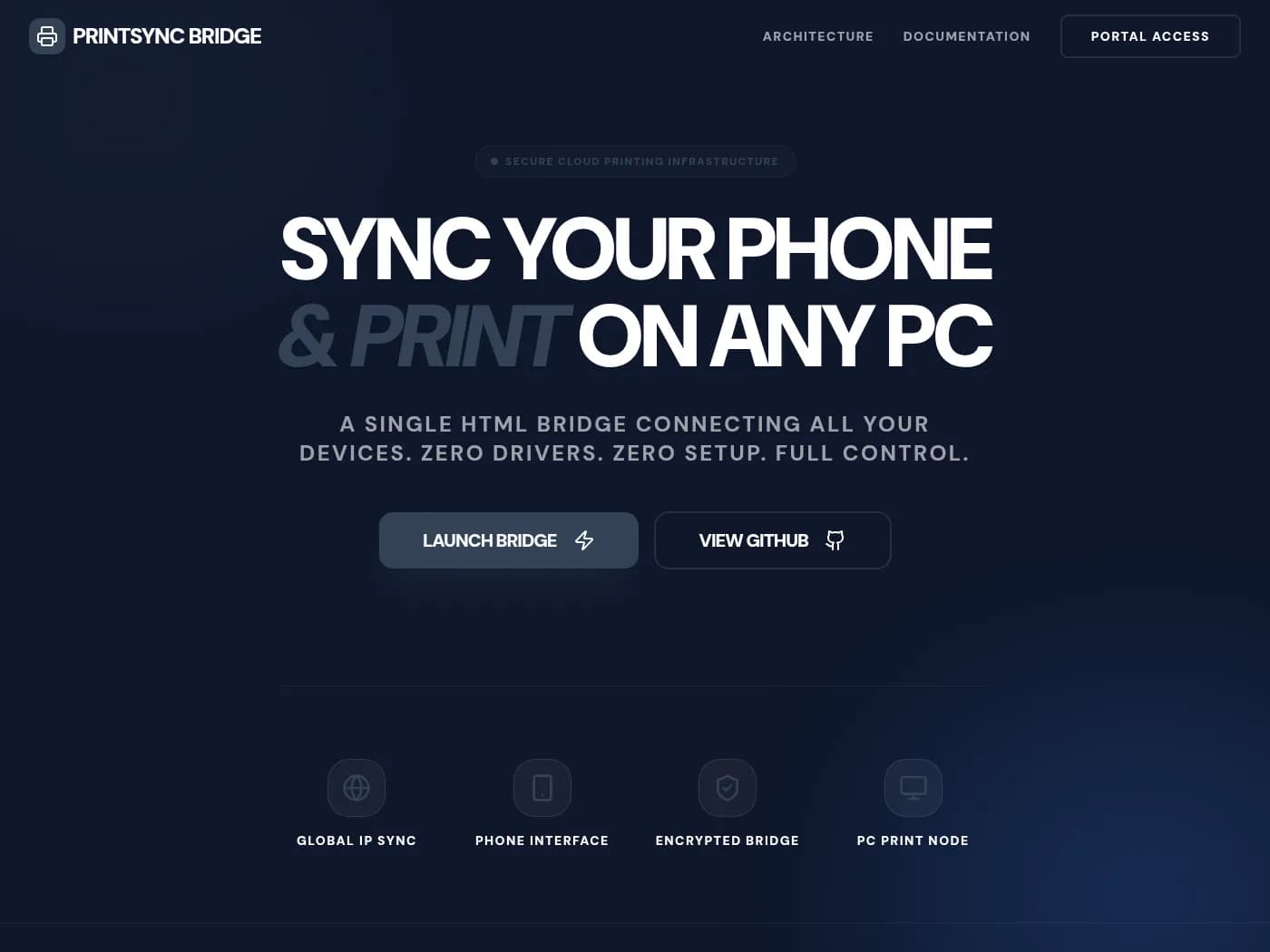 PrintSync Bridge