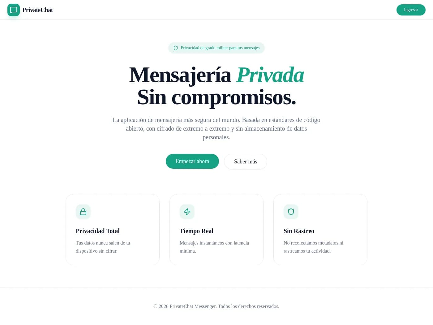 Private Chat Messenger