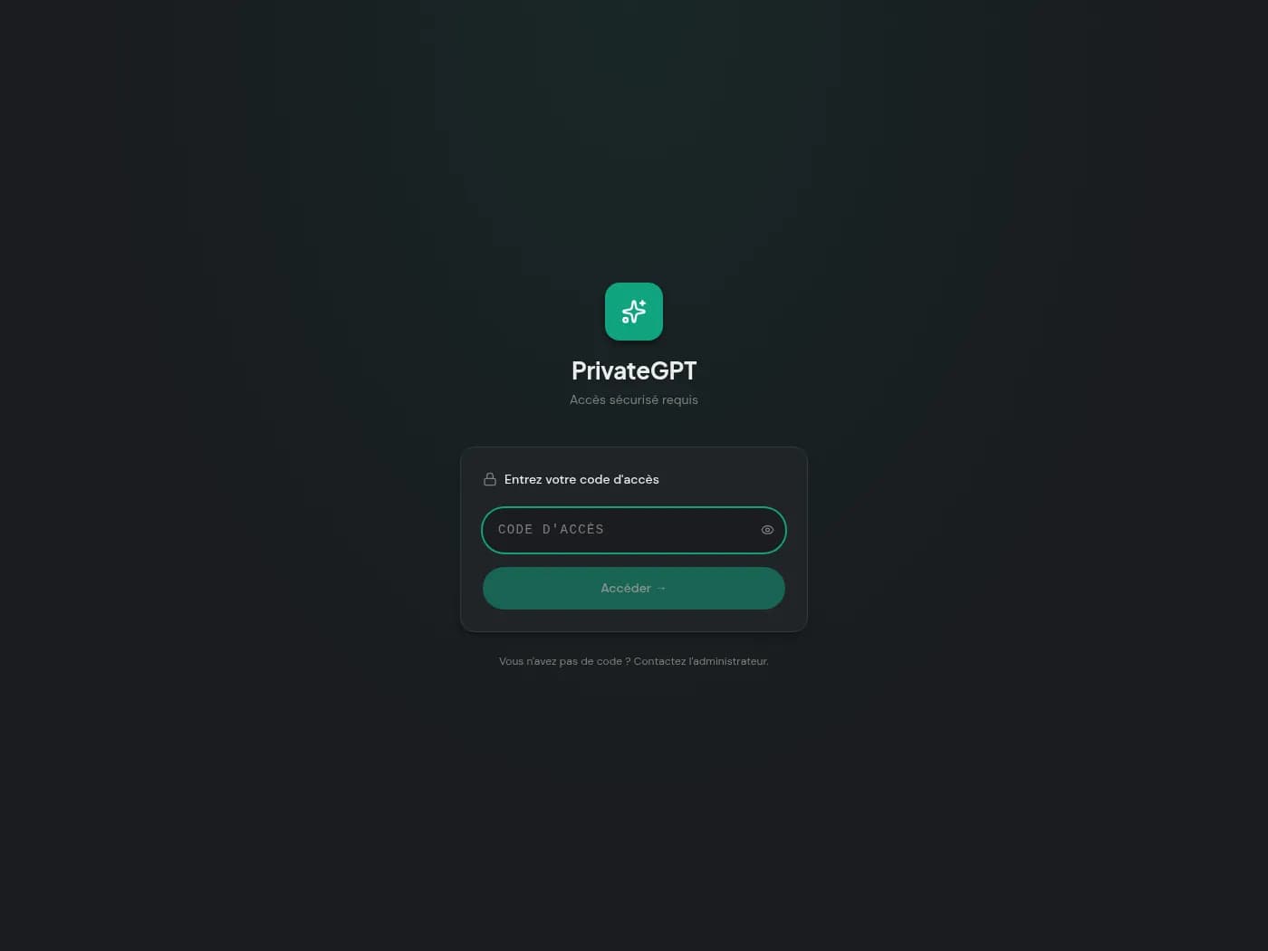 Private GPT Web Chat