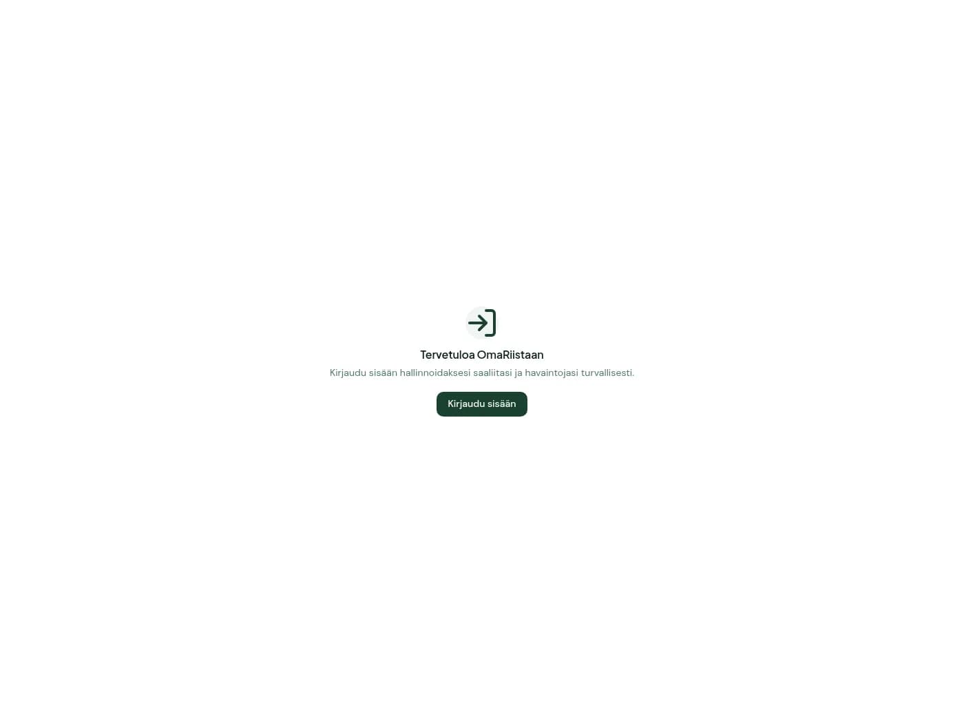 OmaRiista Private Tracker