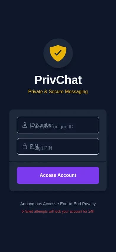PrivChat Earnings App
