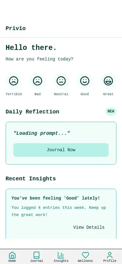 Privio Journal