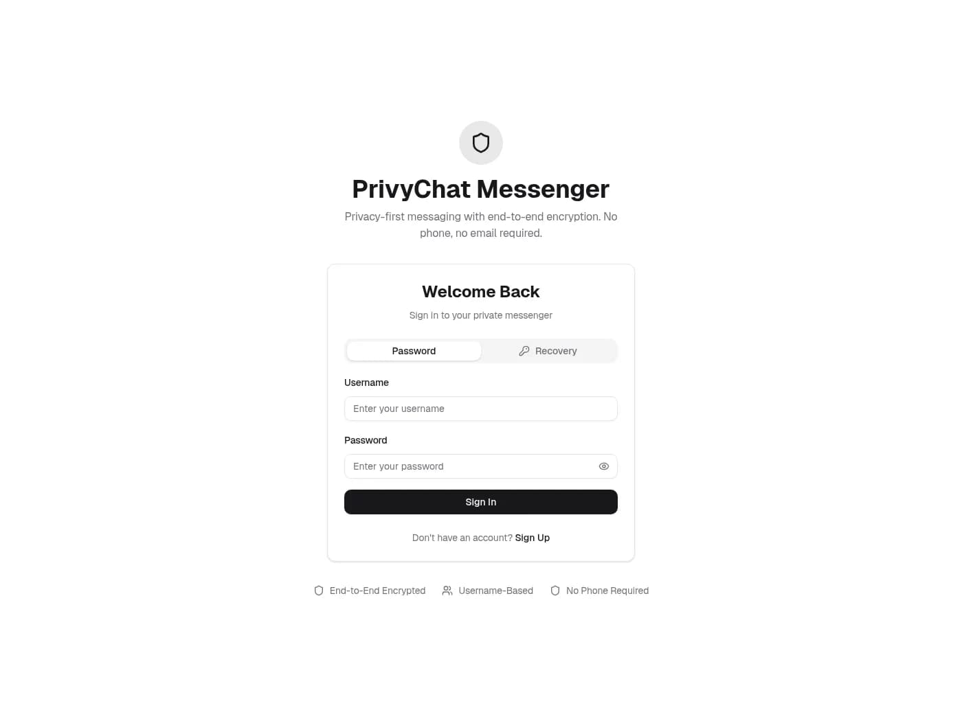 PrivyChat Messenger