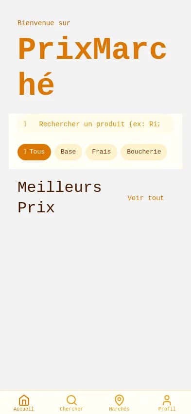 PrixMarché Comparateur