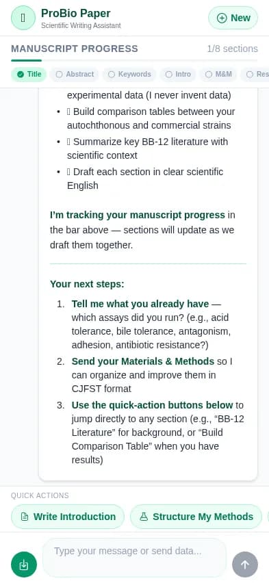 ProBio Paper Assistant