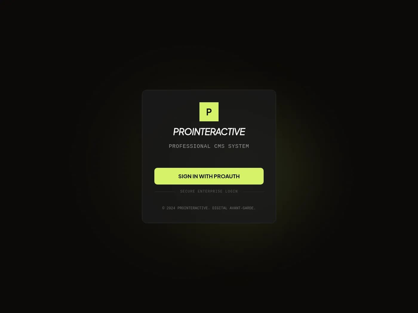 ProInteractive CMS