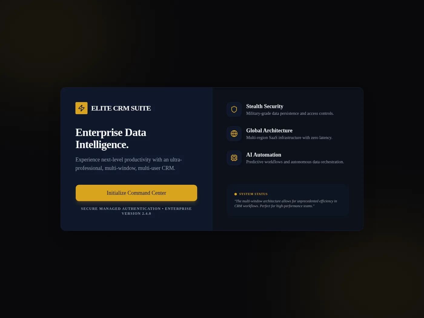 Pro Multi-Window CRM
