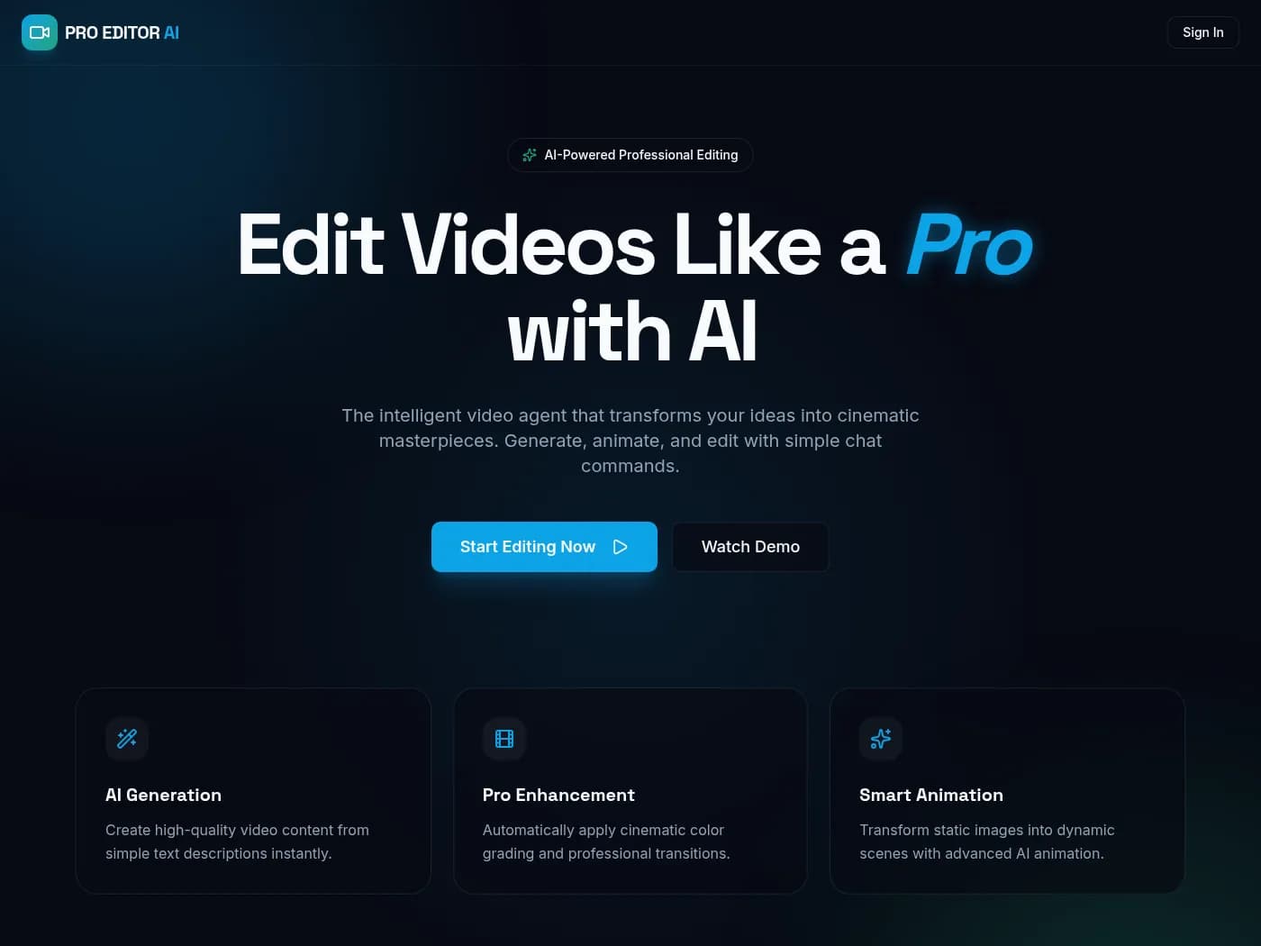 Pro Editor Agent