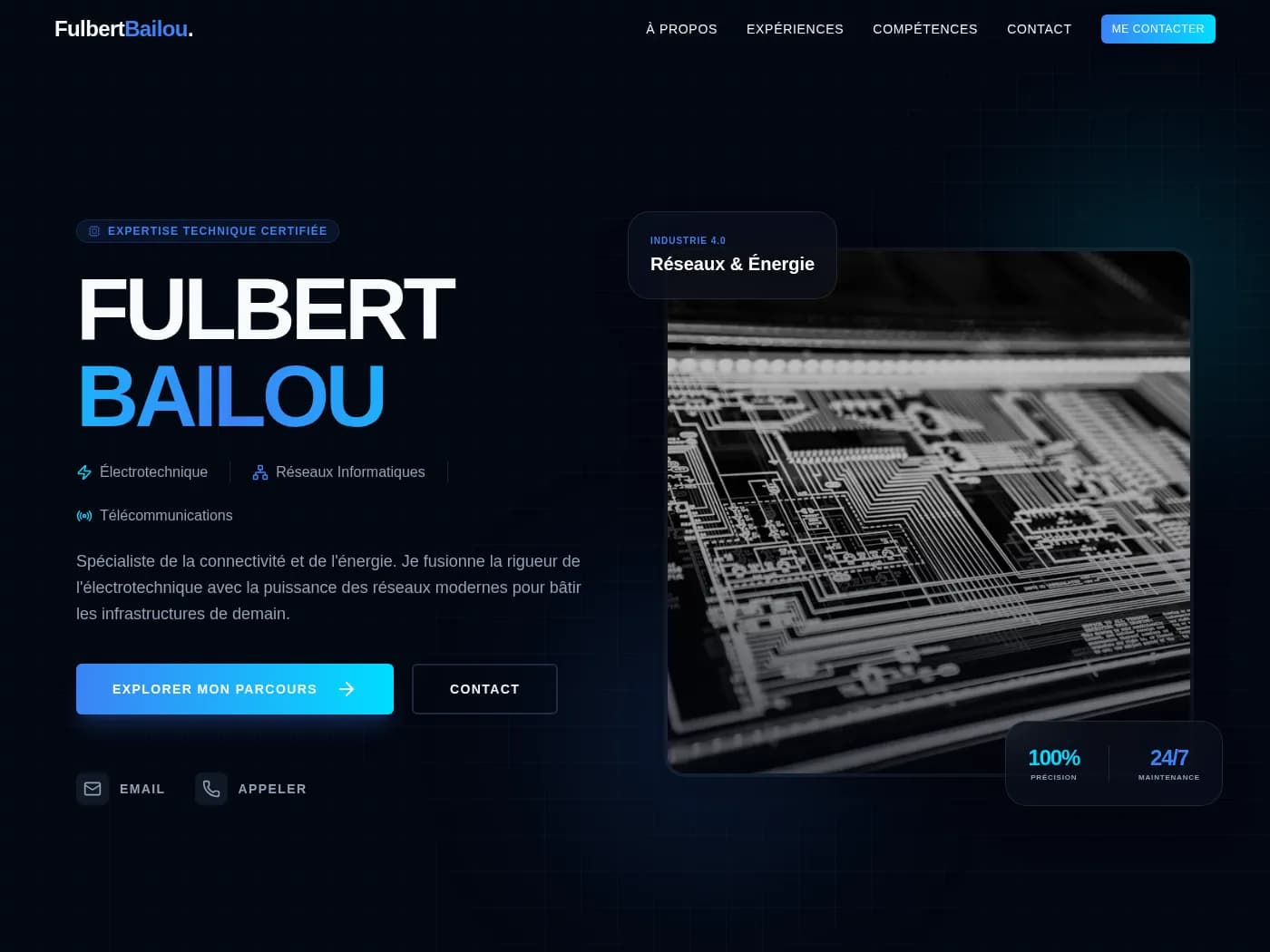 Porte folio Fulbert BAILOU