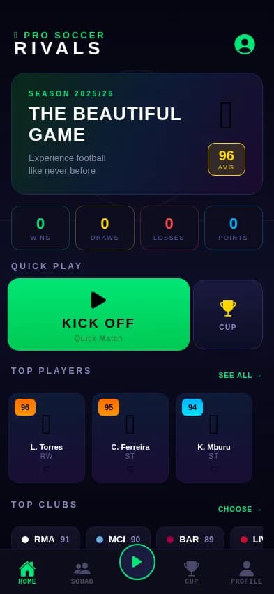 Pro Soccer Rivals