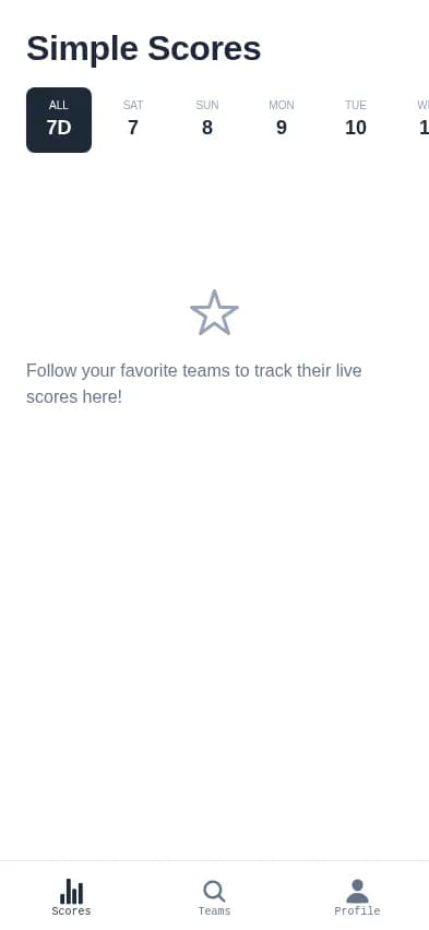 Simple Scores