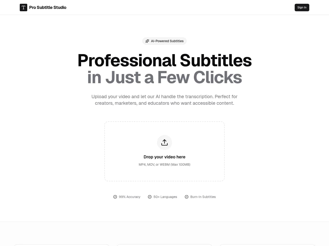 Pro Subtitle Studio