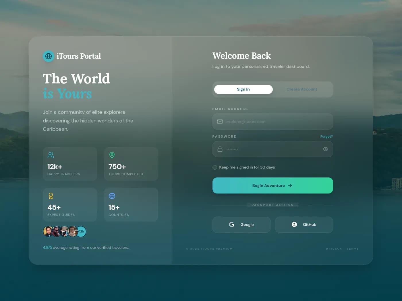 Pro Tour Login Portal