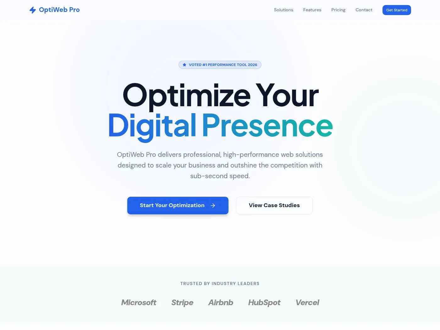 OptiWeb Pro Site