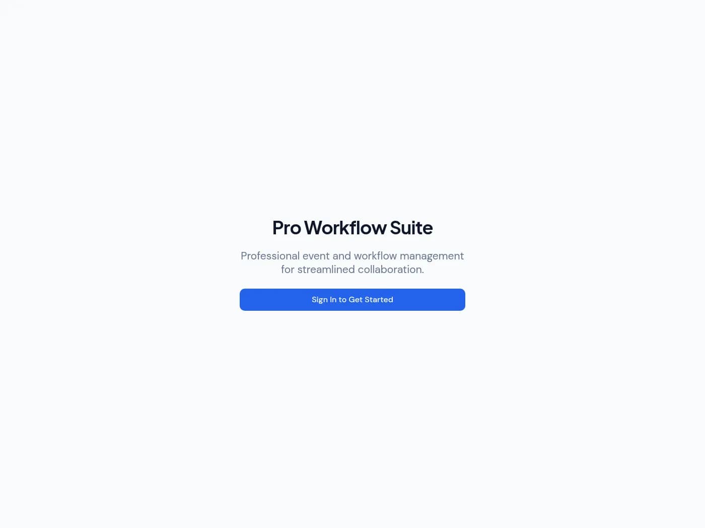 Pro Workflow Suite