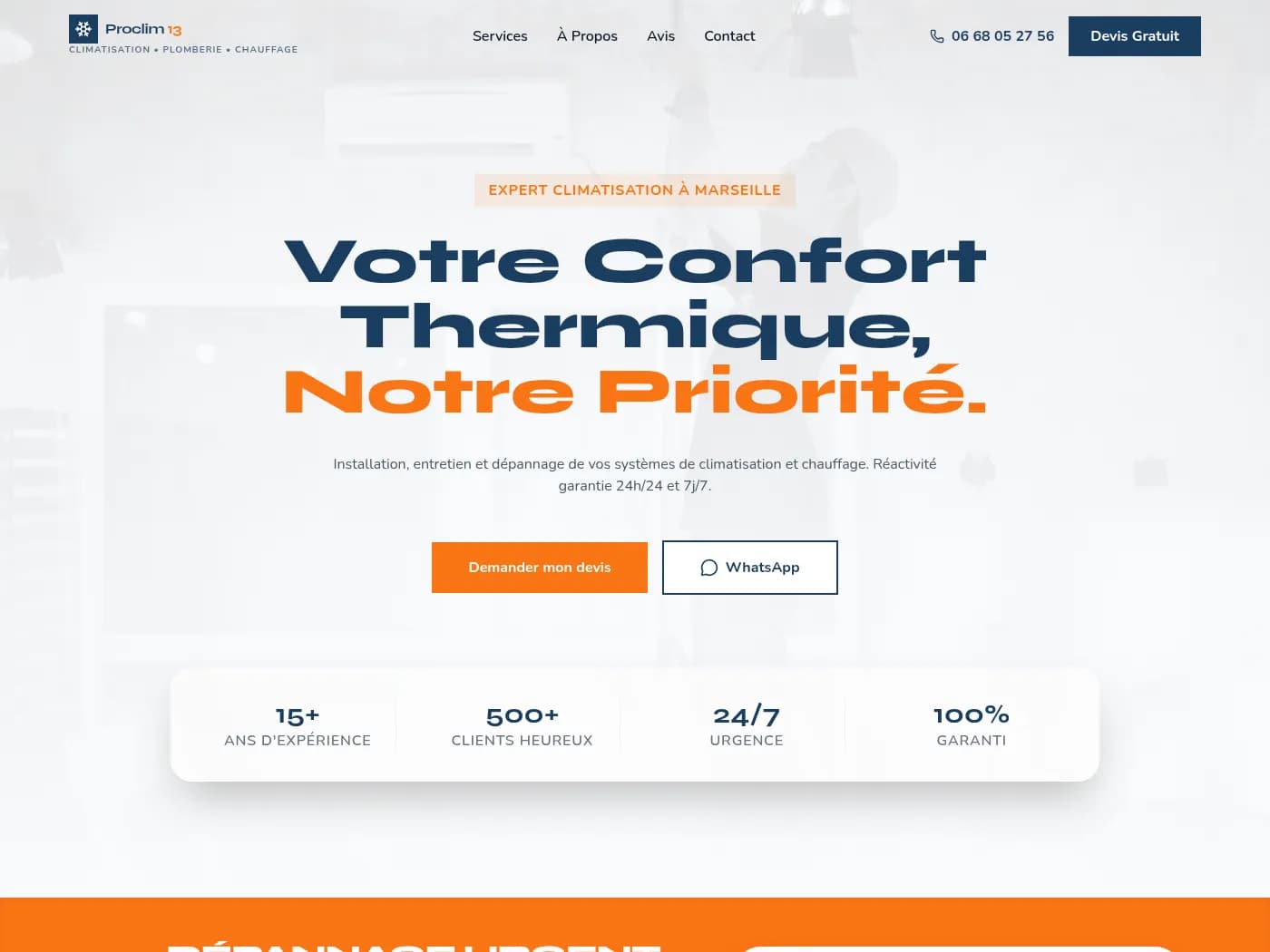 Proclim 13 Services Site
