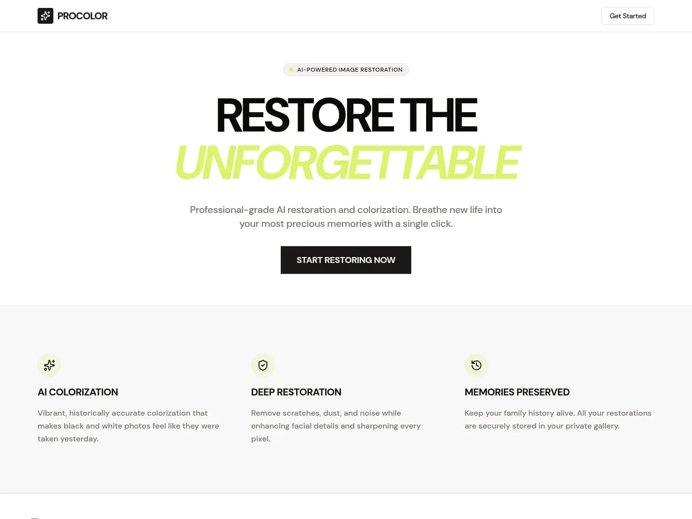 ProColor Image Restorer