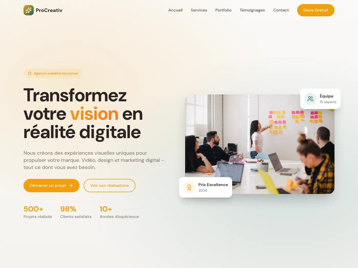 ProCreativ Services Hub