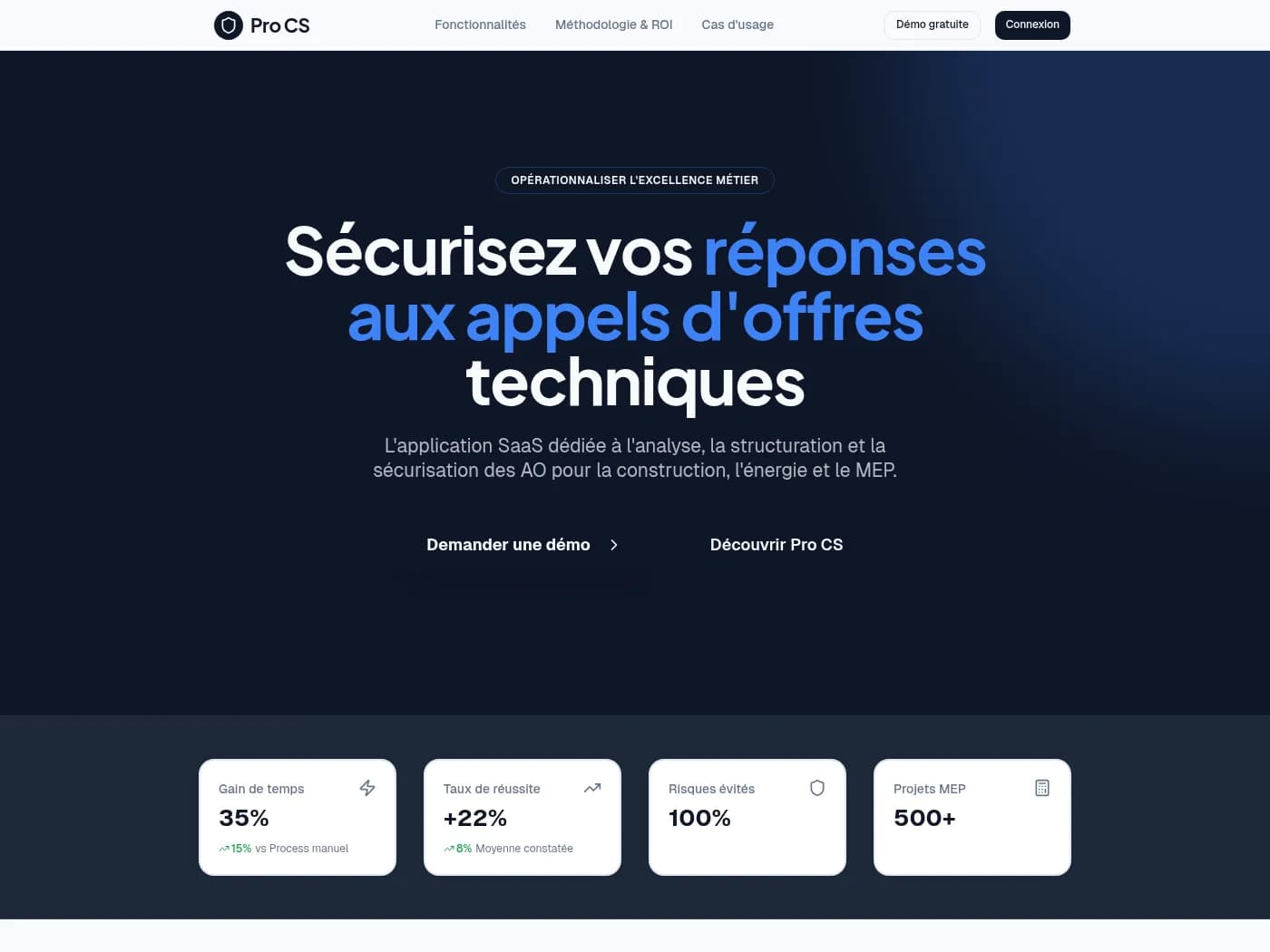 Pro CS SaaS Website