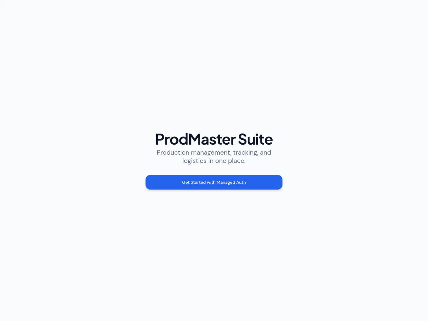 ProdMaster Suite
