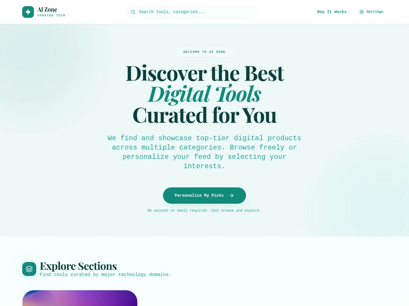 Product Picks Platform