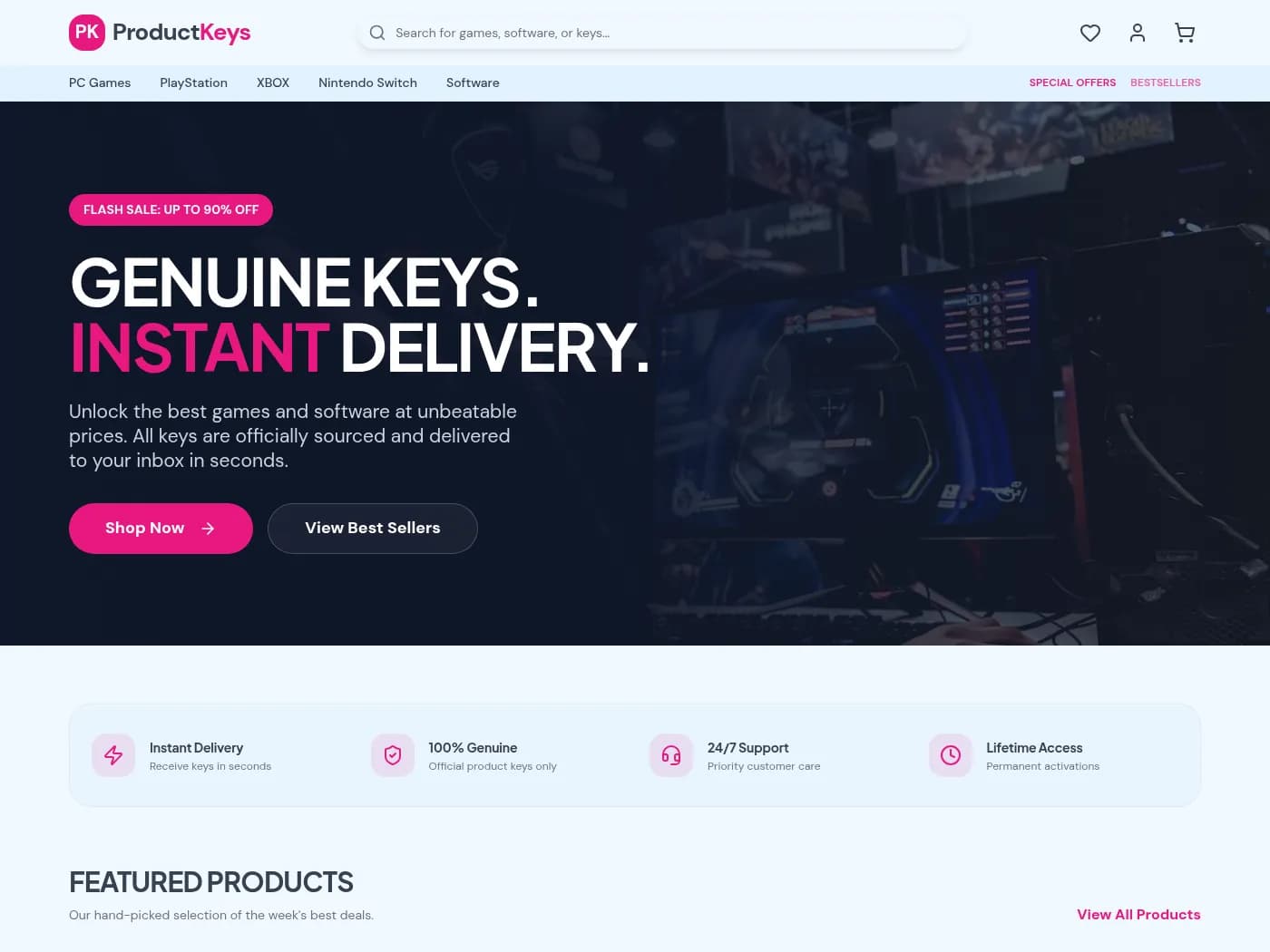 Product Keys Clone