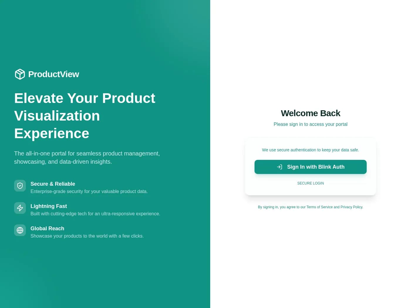 ProductView Portal