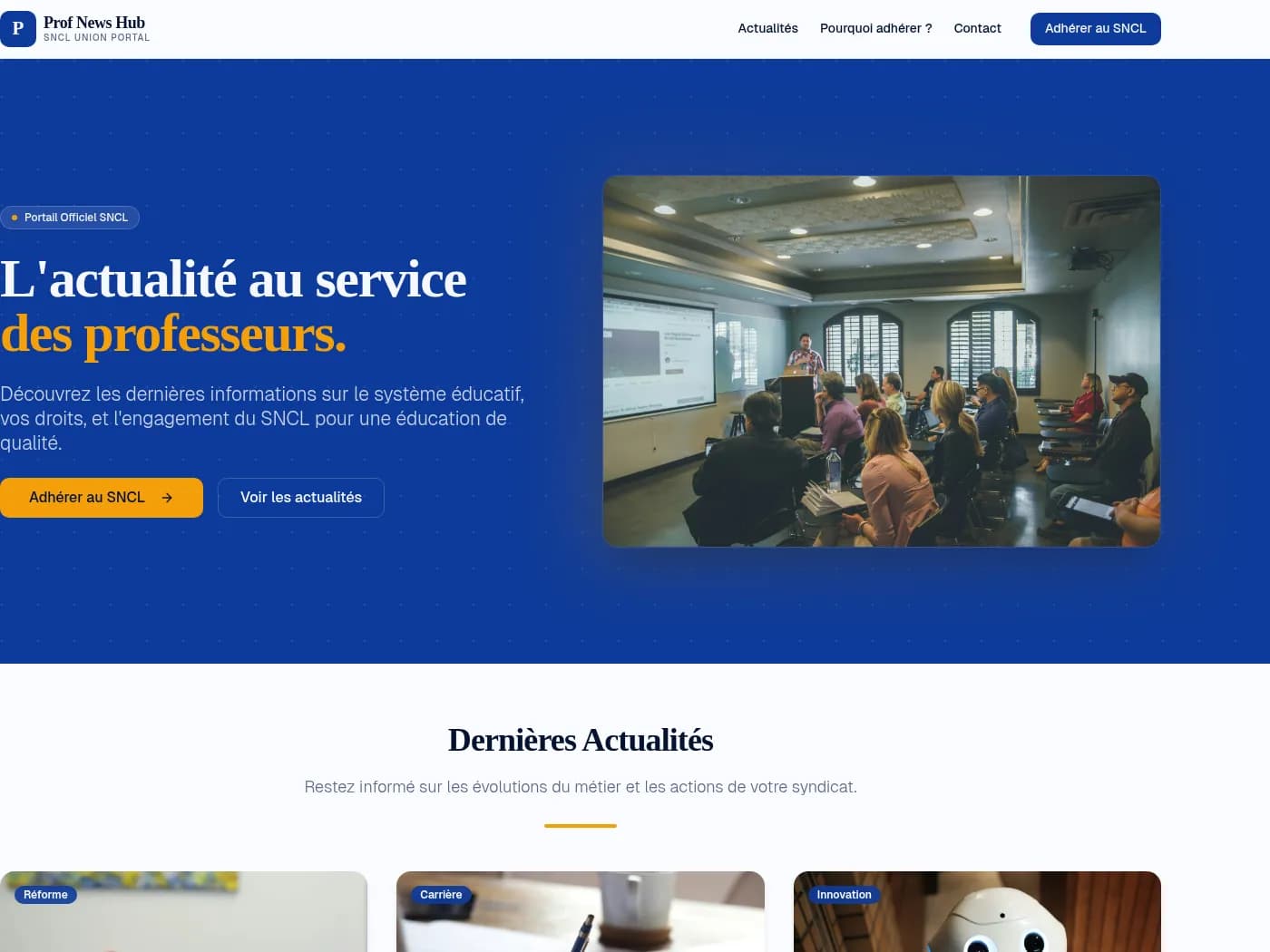 Prof News Hub