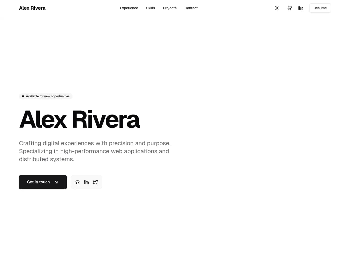 Profolio Webpage