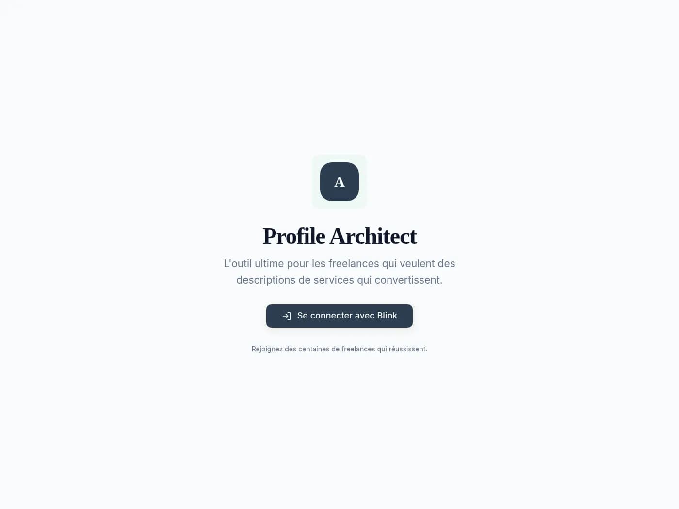 Freelancer Profile Generator