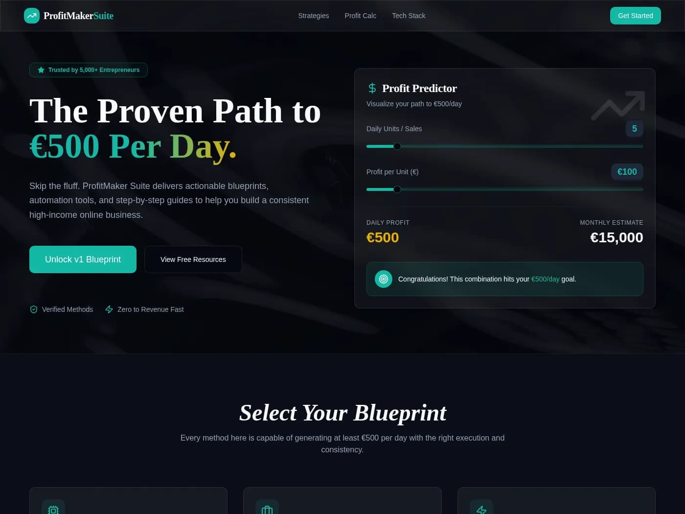 Profit Maker Suite