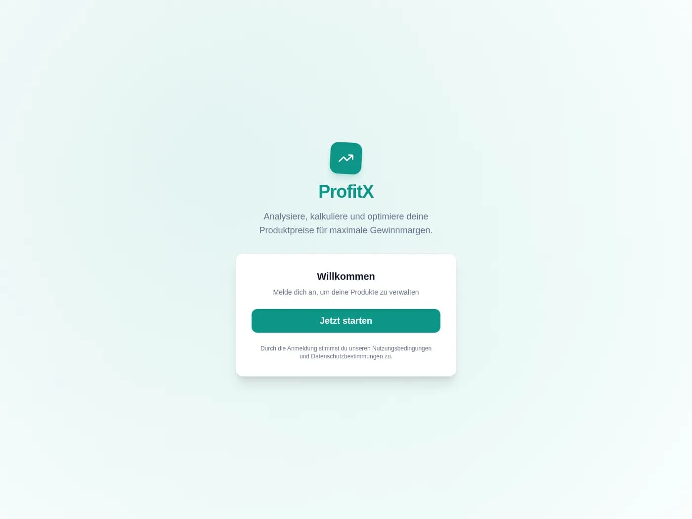 ProfitX Product Price Optimizer