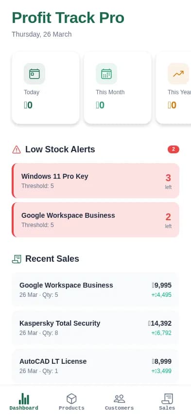 Profit Track Pro