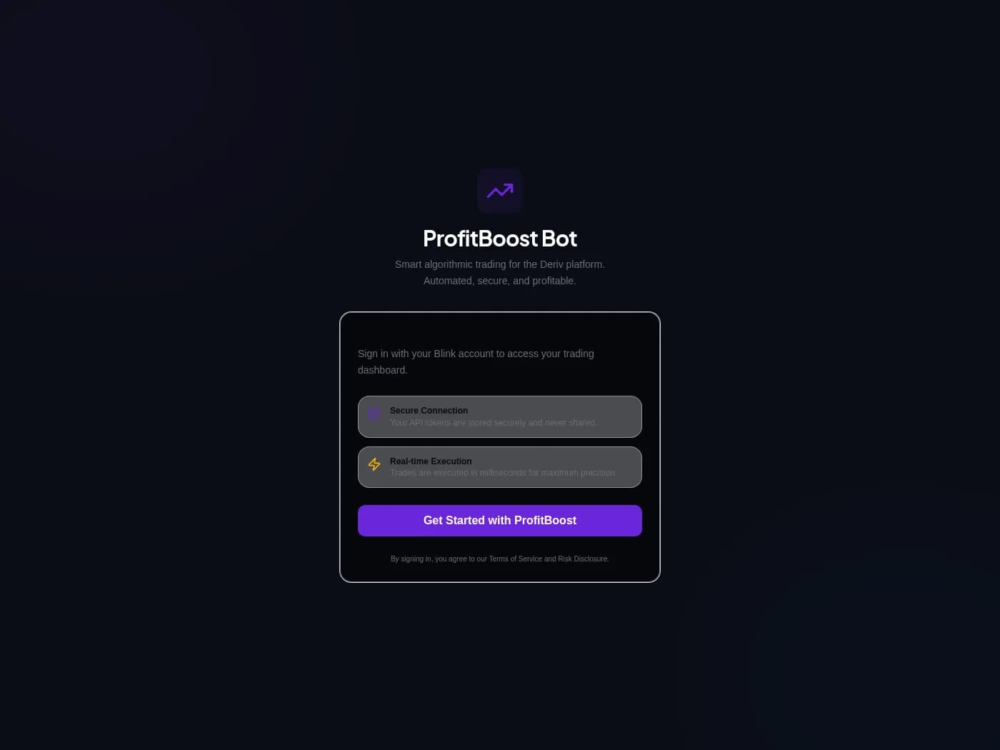 ProfitBoost Deriv Bot