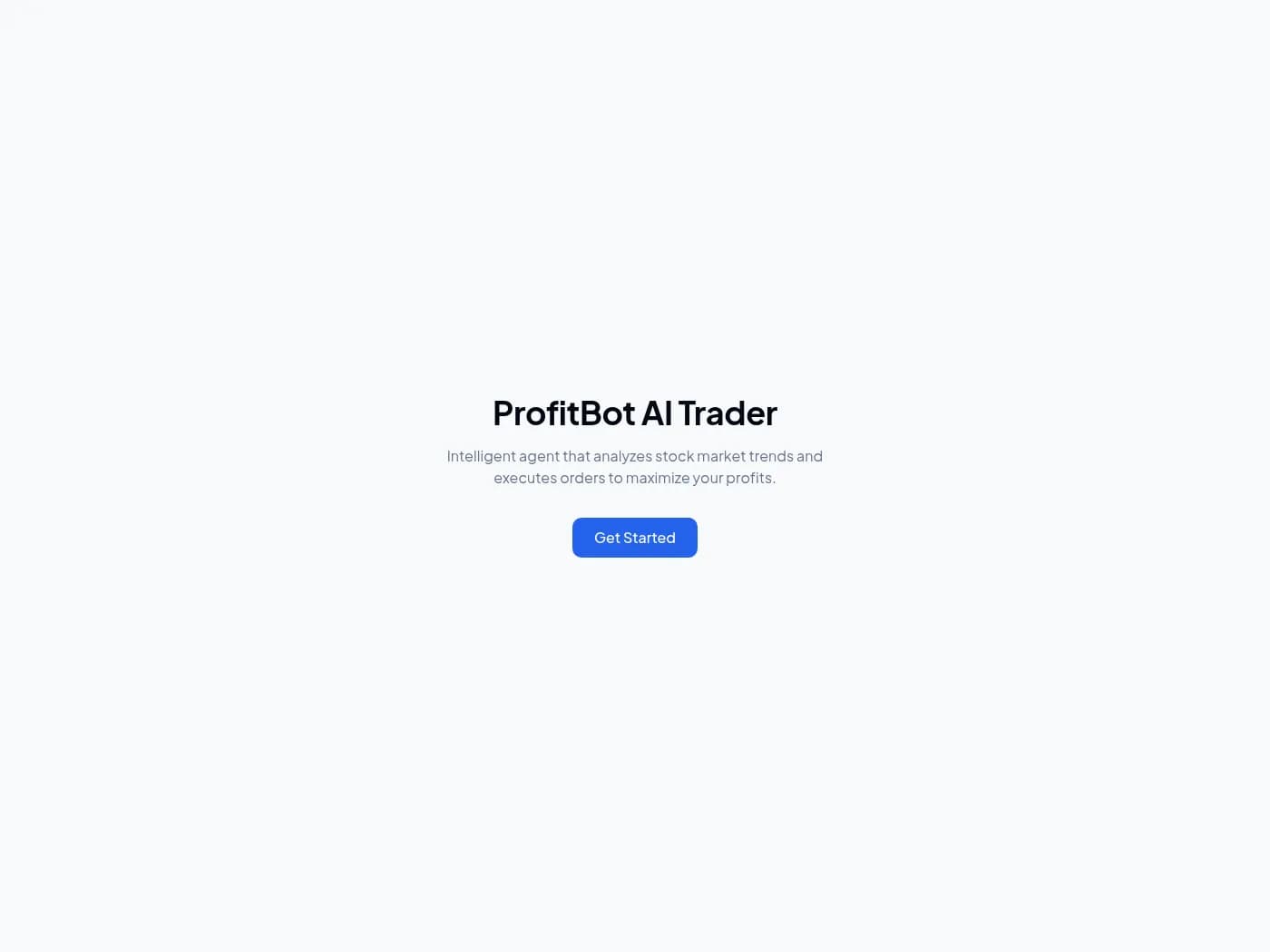 ProfitBot AI Trader