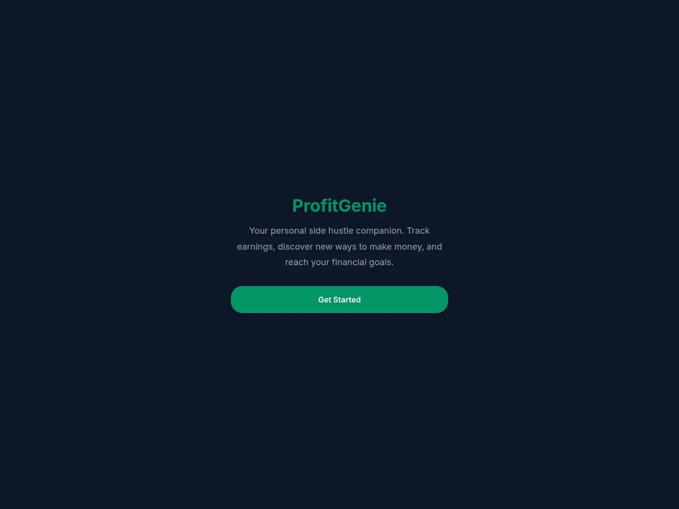 ProfitGenie
