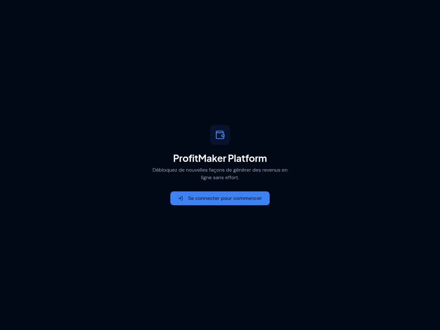 ProfitMaker Platform