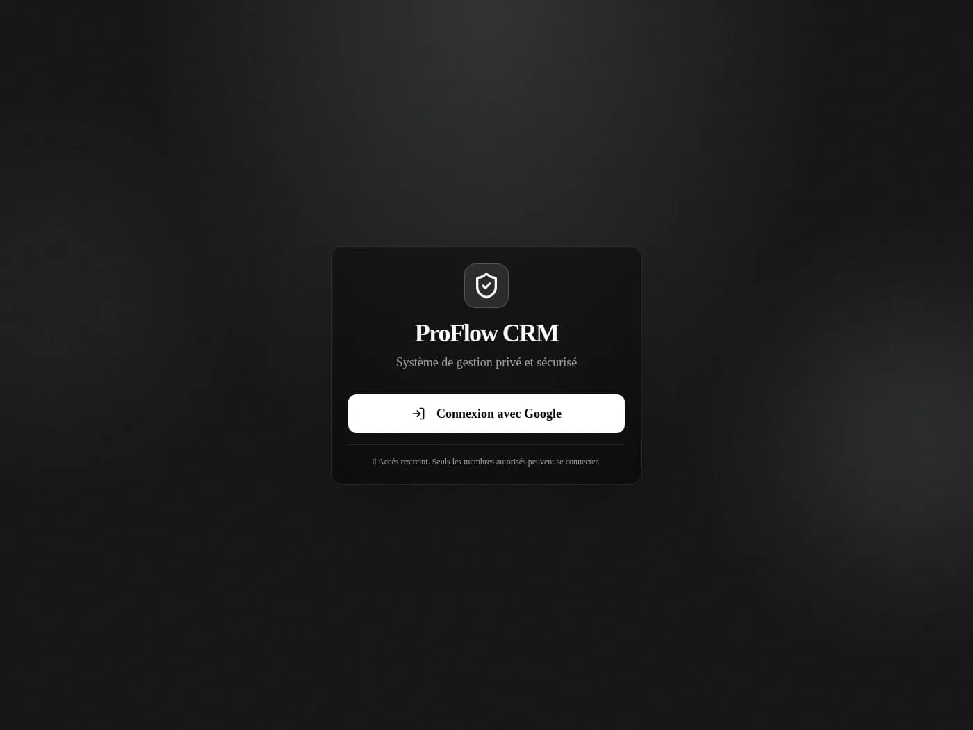 ProFlow CRM