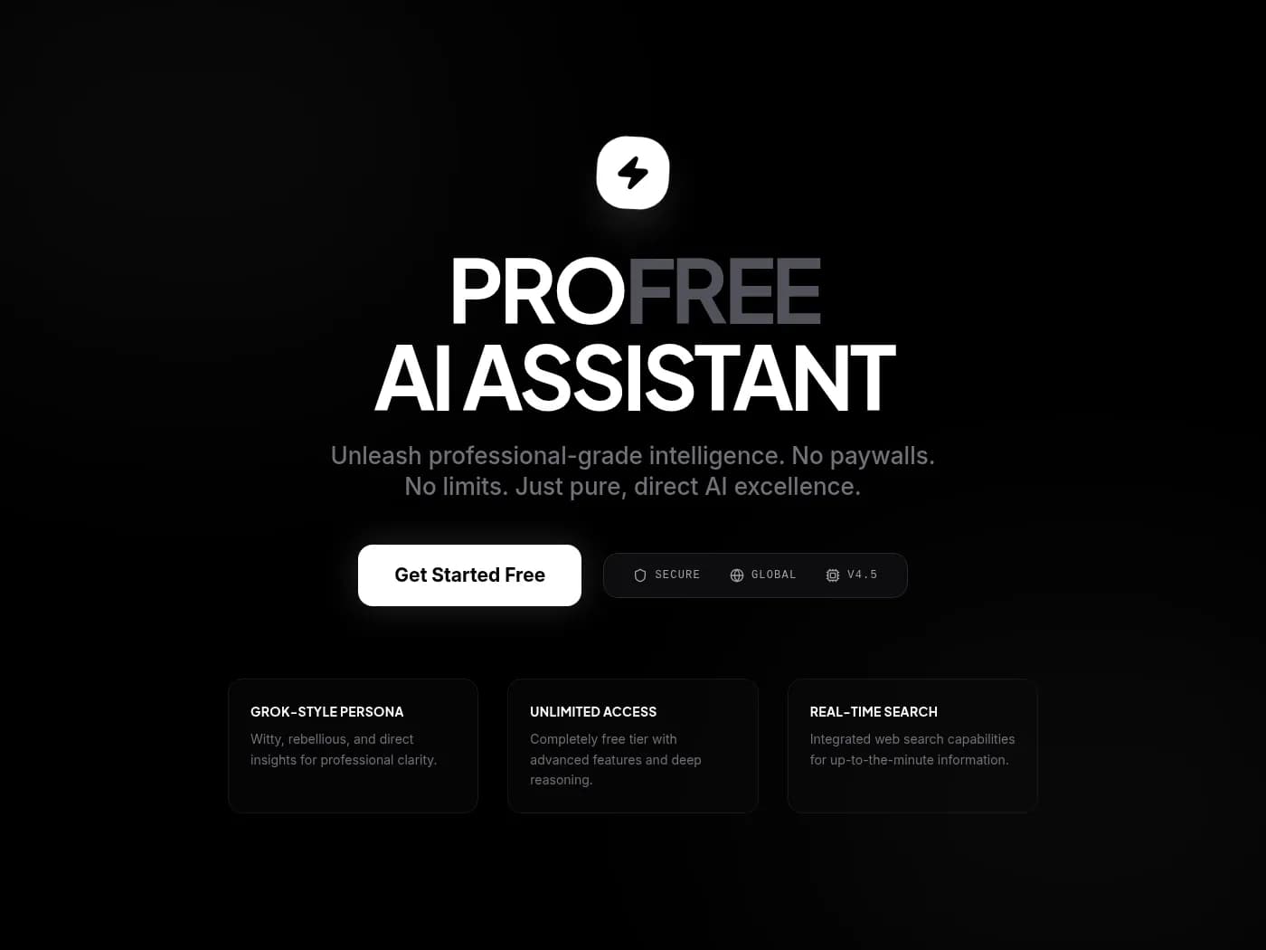 ProFree AI Assistant