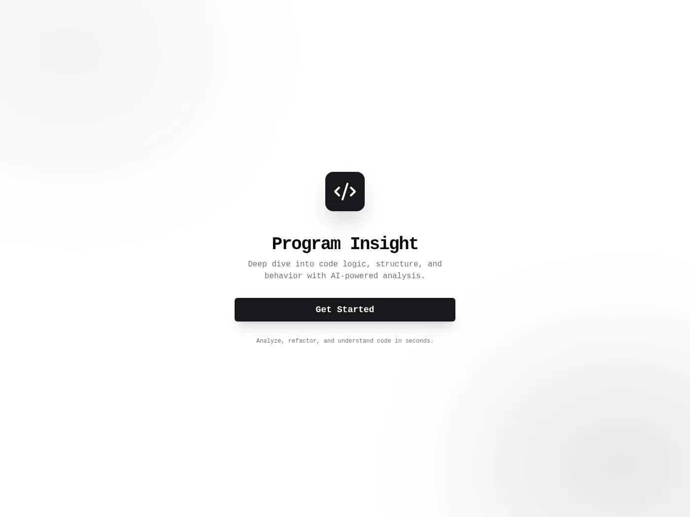 Program Insight