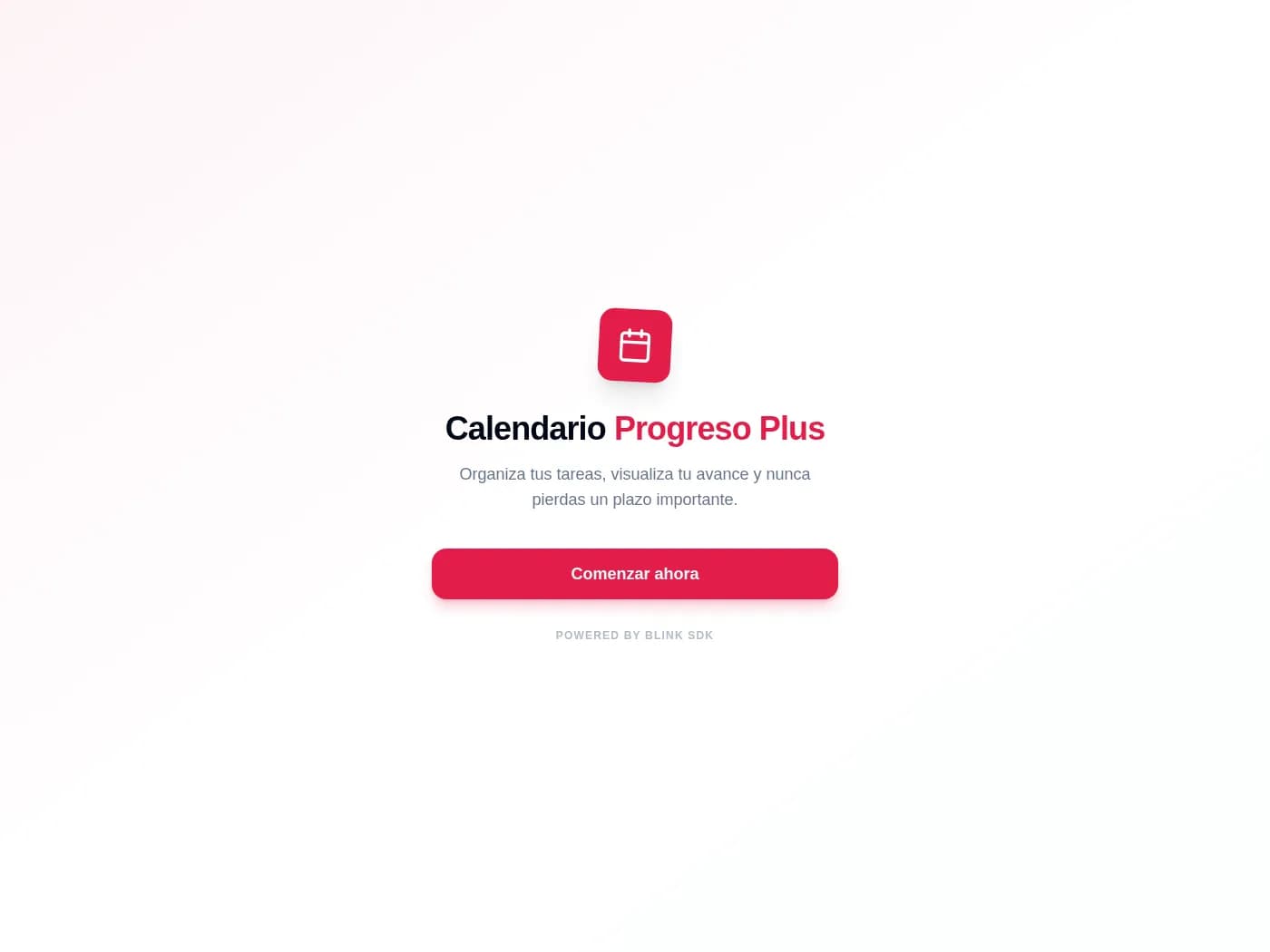 Calendario Progreso Plus