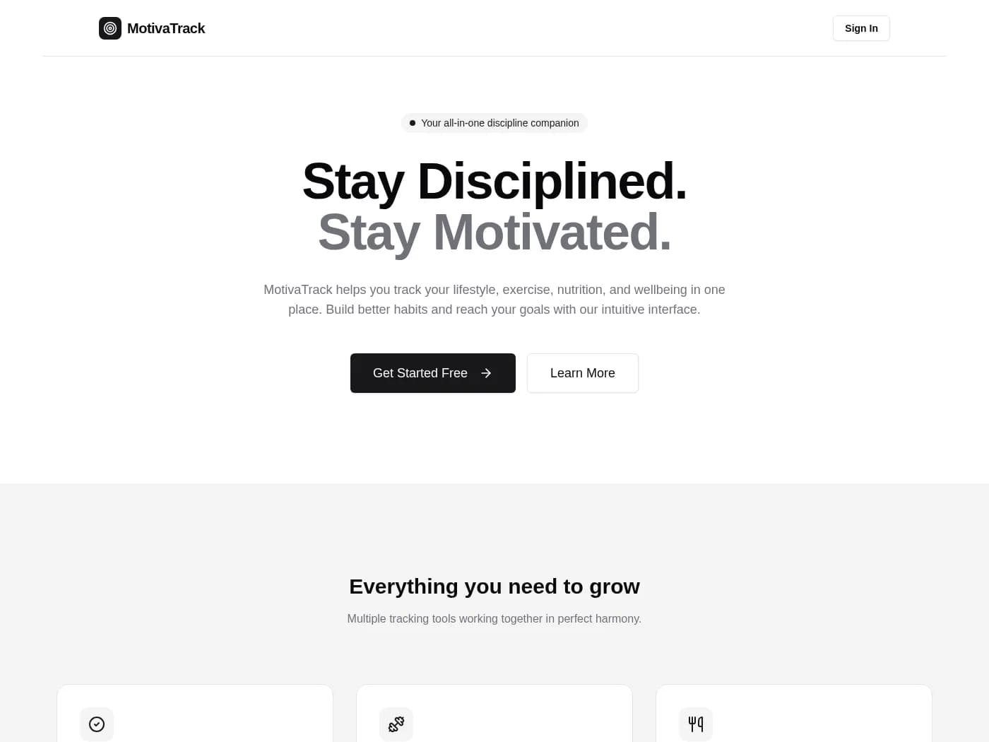 MotivaTrack