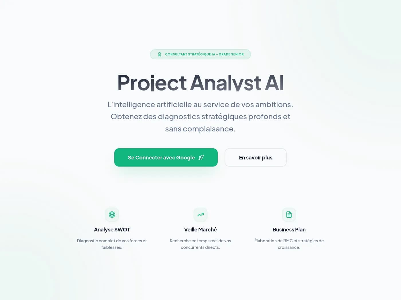 Project Analyst AI