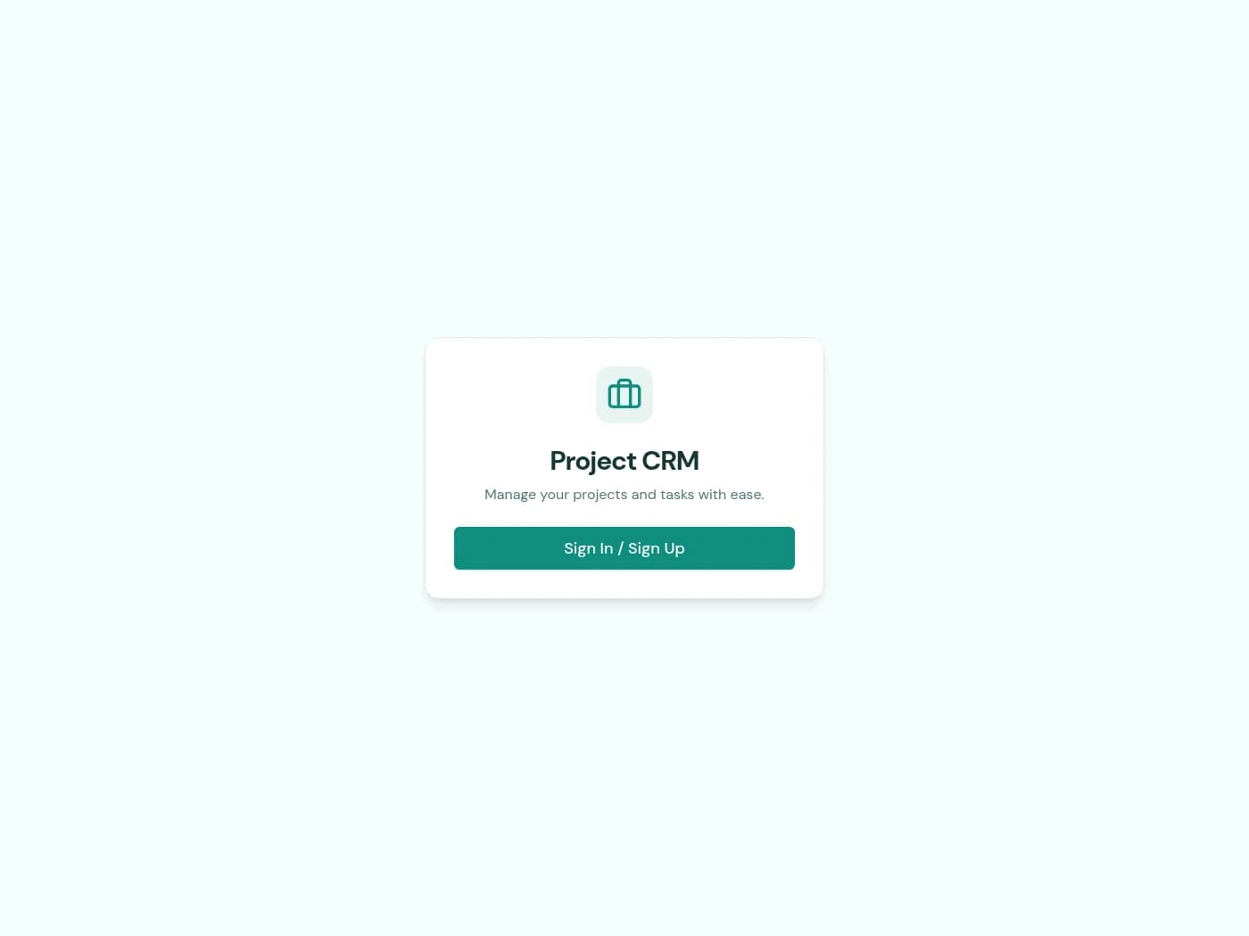 Project Block CRM