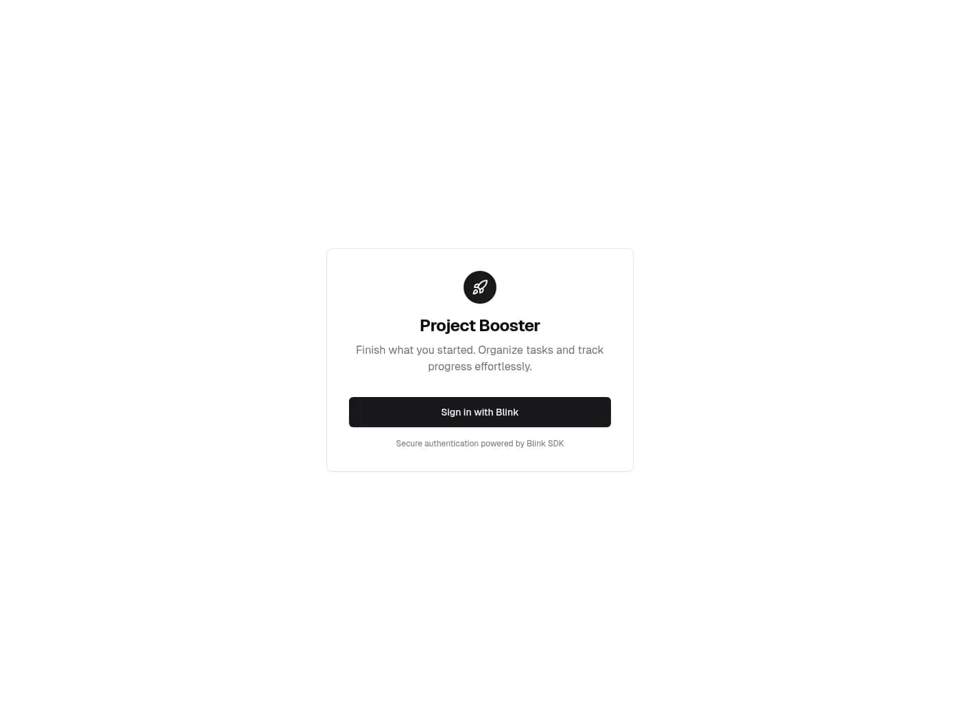 Project Booster