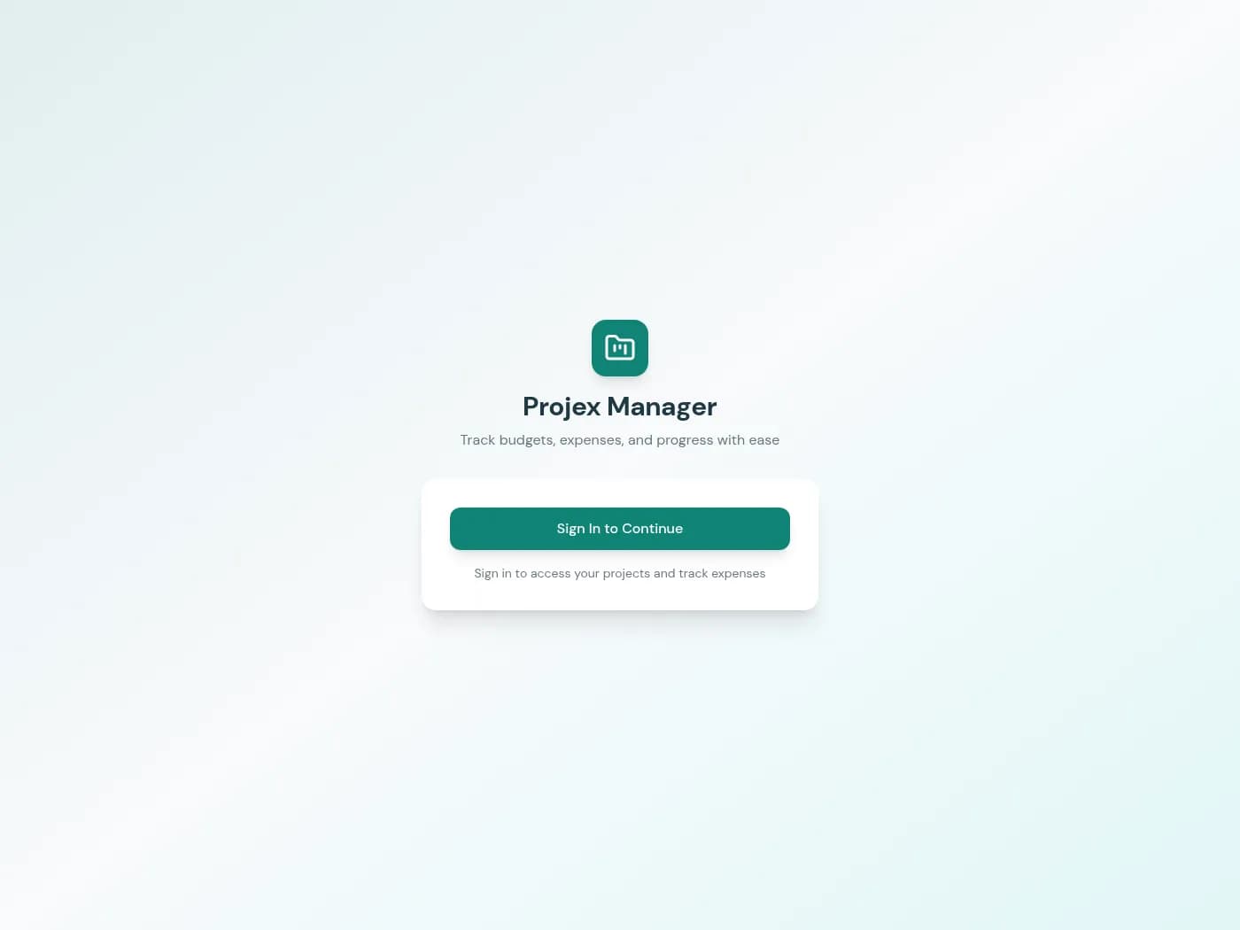 Projex Manager