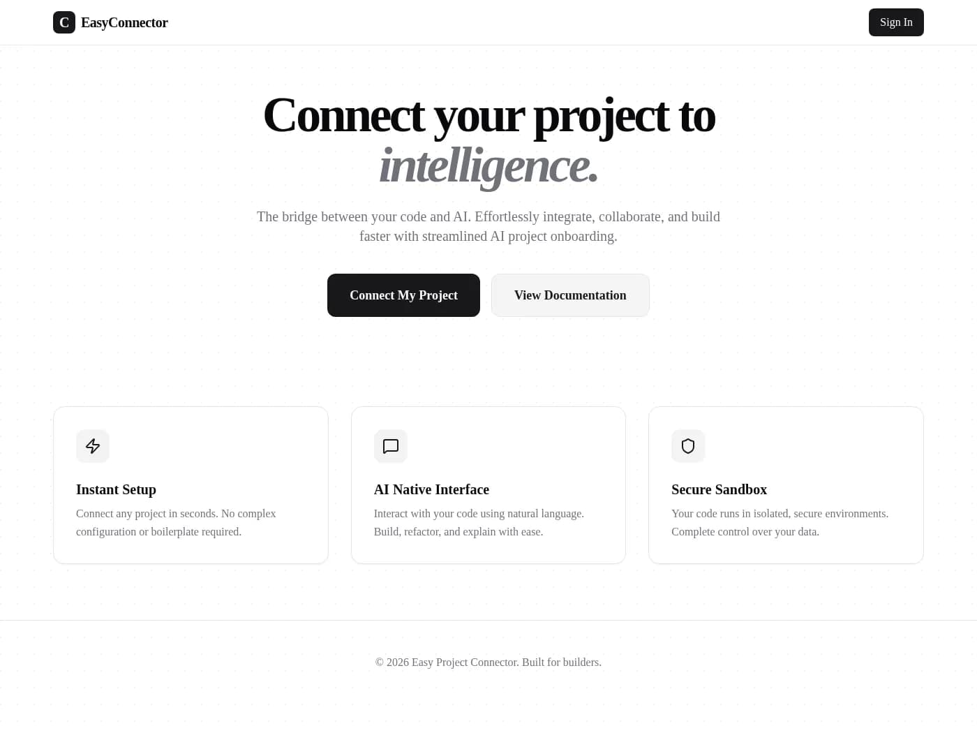 Easy Project Connector